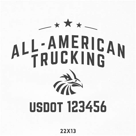 Company Truck Door Decal 2 Decals Truck Door Decals