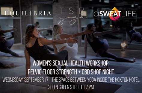 Women S Sexual Health Workshop And Yoga Flow ASweatLife