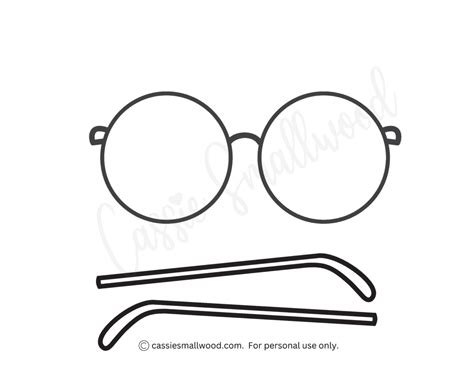 12 Glasses Templates Sunglasses And Eyeglasses Cassie Smallwood