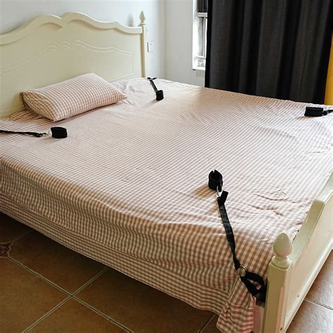 Soft Cuffs Bed Mattress Restraint Harness Bdsm Bondage Wrist Ankle