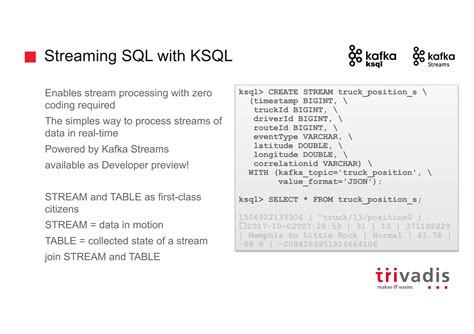 Spark Structured Streaming Vs Kafka Streams Two Stream Processing
