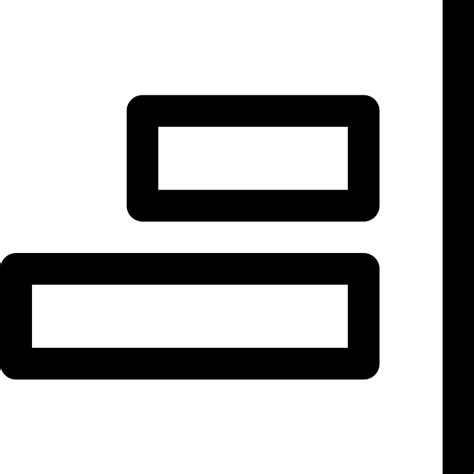 Align Right Vector SVG Icon SVG Repo