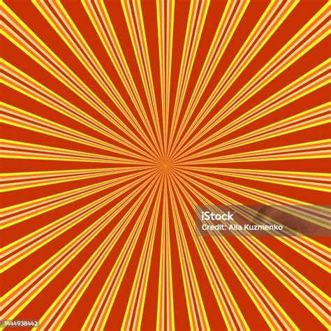 팝 아트 방사형 다채로운 만화 책 잡지 표지 스트라이프 오렌지 디지털 배경 만화 재미 복고풍 패턴 스트립 모의 벡터 하프톤 그림입니다 선버스트 스타버스트 모양 1950