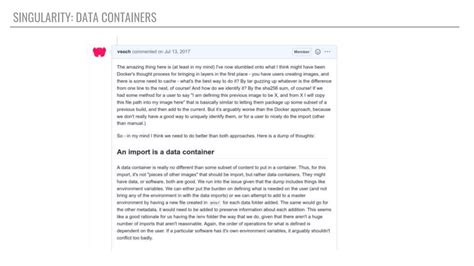 Introduction To Singularity And Data Containers Pptx