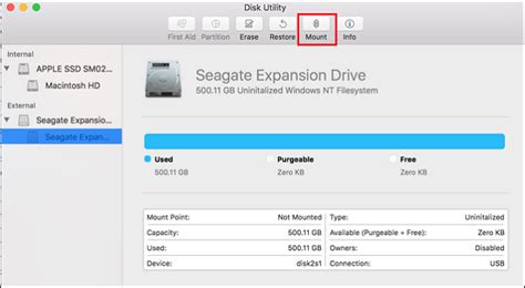 How To Mount ExFAT External Hard Drive On Mac