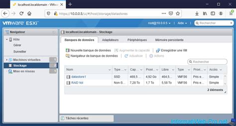 Complete Presentation Of The Vmware Host Client Web Client Of Vmware
