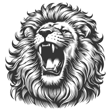 Lion Scratch Vector Images And Graphics For Commercial Use Vectorstock