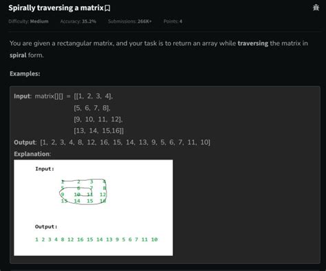 Faizan Ahmed On Linkedin Problemsolving Algorithms Matrixtraversal