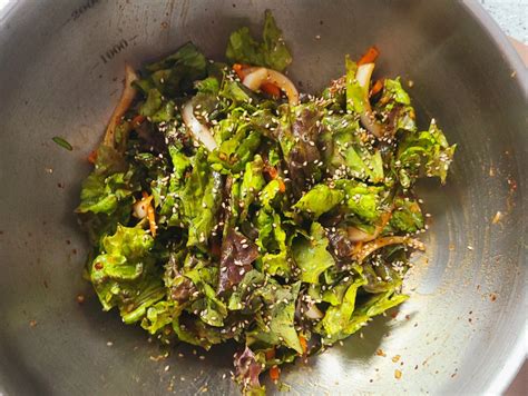 상추겉절이무침 만드는 법상추무침 상추겉절이