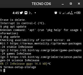 How To Install Kali Linux On Android Termux No Root Linux Hunters