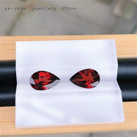 2 Pieces Of Natural Garnet Gem Size About 8124 Vicedeal
