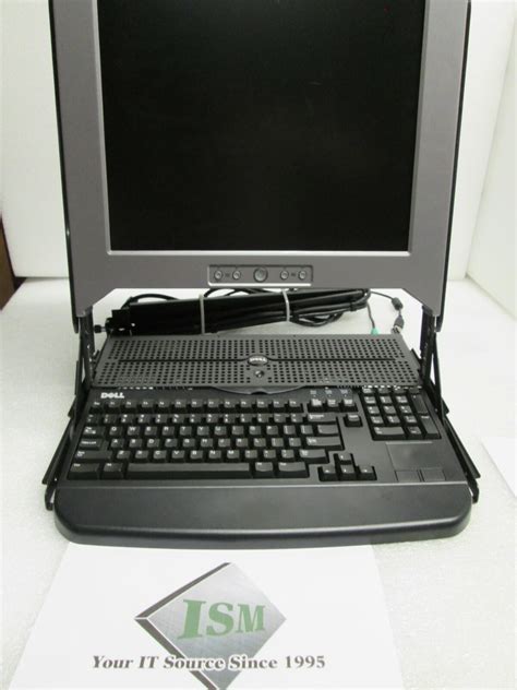 Dell 17FP PDJCN 17 1U KVM Console RU943 0HJ9G3 International Systems Management