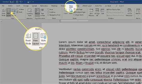 How To Show The Ruler In Word