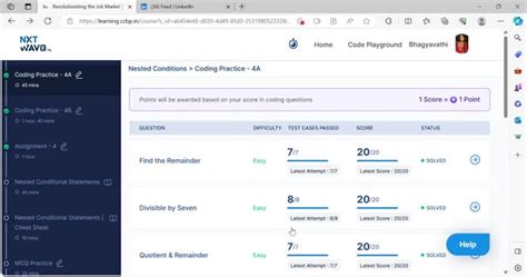 Coding Practice 4a With Nxtwave Bhagyavathi Amgoth Posted On The Topic Linkedin
