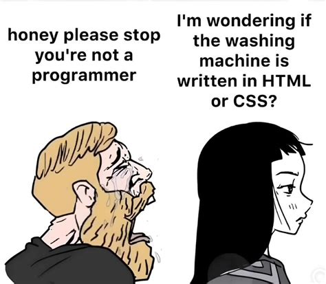 coding humour on linkedin honey please stop you are not a programmer 😂