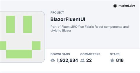 Blazorfluentui Ecosystem Directory Marketdev