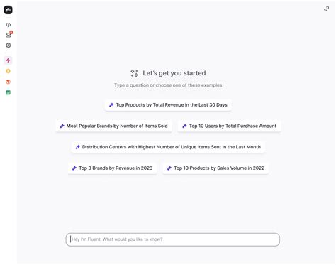 Fluent Product Next Generation Text To Sql