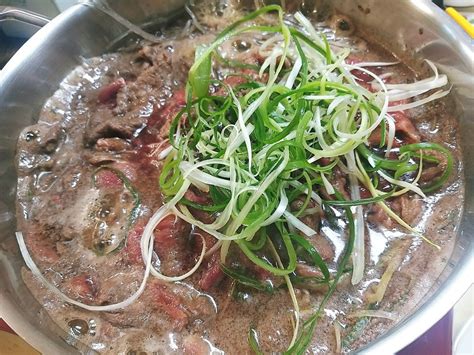 소불고기 전골 황금레시피