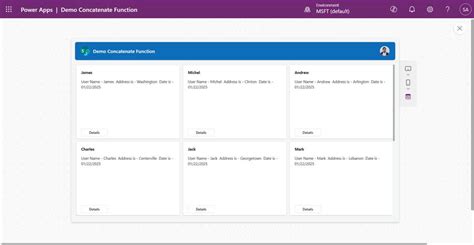 How To Concatenate Dynamic Column Values In Power Apps