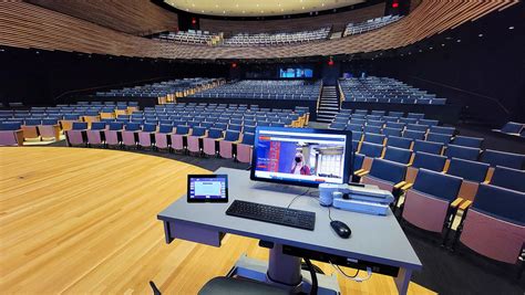 Extron Xtp Sound And Control Systems Enable Exceptional Auditorium Av Extron