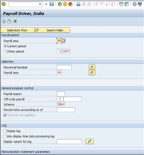 SAP HR Payroll Cycle