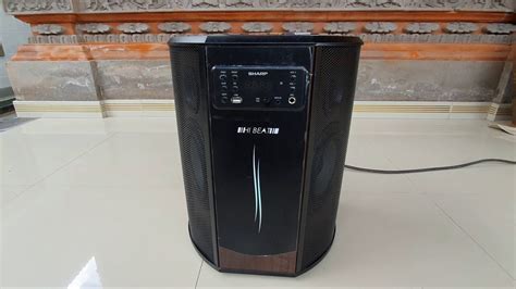 Unboxing Speaker Aktif Sharp Cbox Hb06ubo Terbaru Suara Lembut Youtube