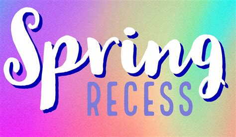 Spring Recess School For Adaptive And Integrative Learning