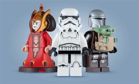 Collectible Id Display Tags For Lego Star Wars Minifigures Minifig