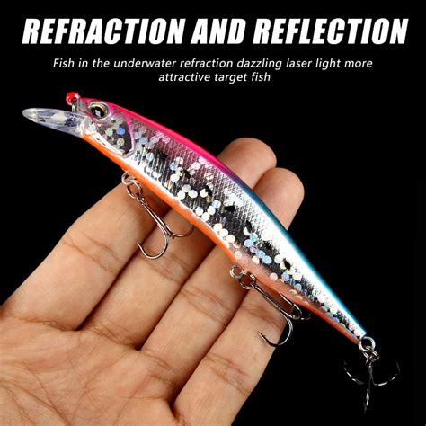 Hengjia Jerkbait Long Deep Minnow Trout Lure 12cm 15g Wobbler Jerkbait