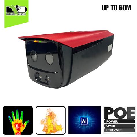 Flame Detection Bullet Network Camera