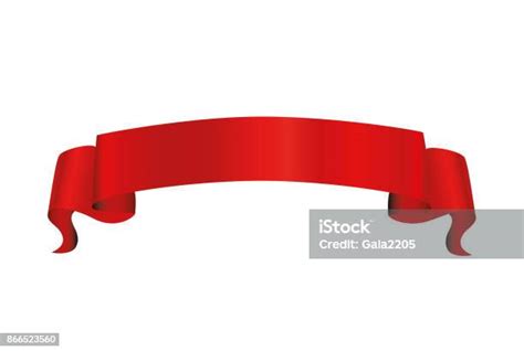 장식 레드 리본 배너 흰색 절연입니다 벡터입니다 휴일 또는 파티에 대 한 종이 두루마리에 대한 스톡 벡터 아트 및 기타 이미지 종이 두루마리 풍선 개체 그룹 Istock