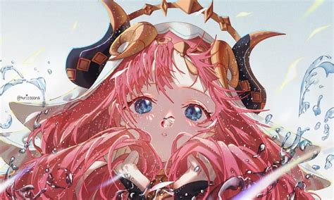 Nilou Genshin Impact Drawn By Nurinuri Danbooru