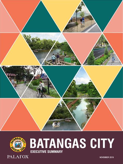 Executive Summary Batangas City Comprehensive Land Use Plan And Integrated Zoning Ordinance 2019