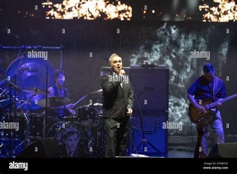 Hollywood Usa 08th Oct 2023 Morrissey Performs At Hard Rock Live In