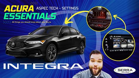 Acura Integra Aspec Tech Settings Full Tutorial Youtube