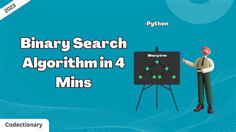Binary Search Algorithm Just 4 Minutes Python Most Simple Tutorial Youtube