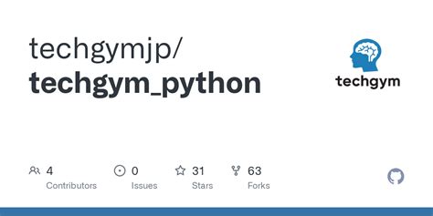 Github Techgymjp Techgym Python