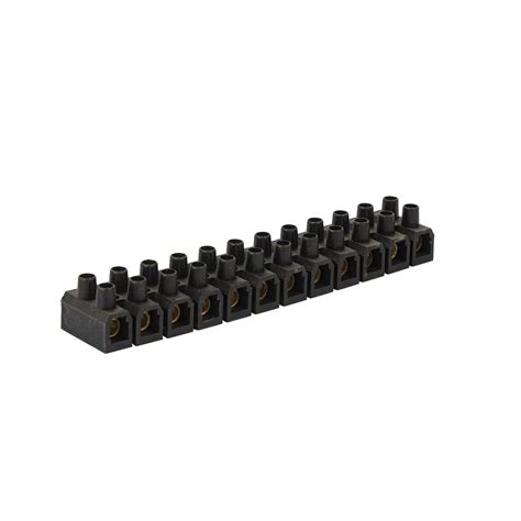 Electric Male Female Connector Plastic Screw Mounted Terminal Block Strip Barrier Strip