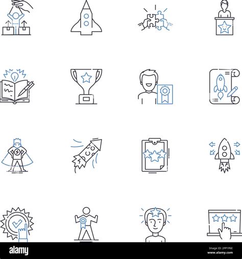 Effective Campaign Line Icons Collection Strategy Target Messaging