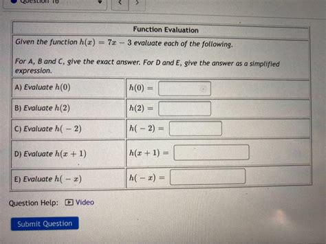 Solved Write A Function Of X For Each Rule Given A