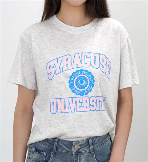 기획 뉴욕 시러큐스 캐주얼 티셔츠
