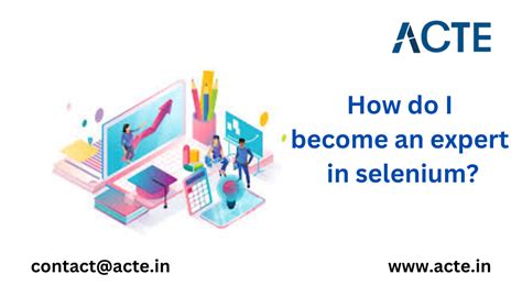 “the Path To Selenium Proficiency How To Become An Expert” By Lekhya