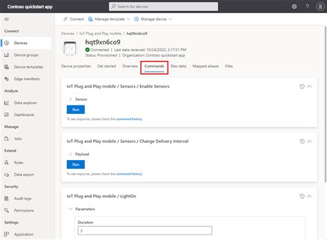 Quickstart Connect A Device To Azure Iot Central Azure Iot Central Microsoft Learn