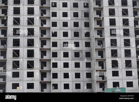 Texture And Construction The Texture Of A Multi Storey Building Under