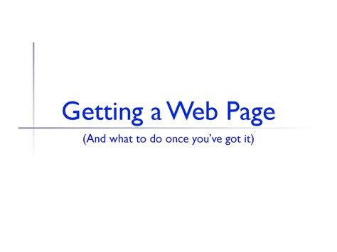 Getting A Web Page Design Of Large Programs Slides Cs 351l Docsity