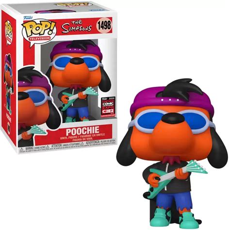 The Simpsons Poochie Pop Television Pop Figure 1498