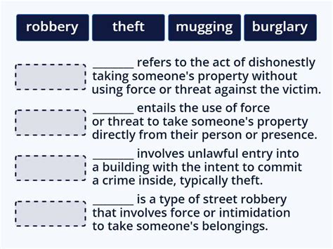 8a Crime Mugging Burglary Theft Robbery Match Up