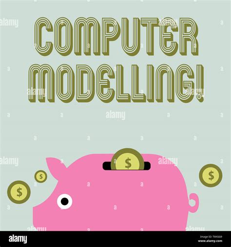 Text Sign Showing Computer Modelling Business Photo Text Using A Computer To Make A Model Of A