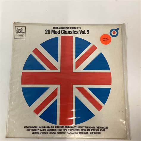 Tamla Motown 20 Mod Classics Vol 2 Vinyls