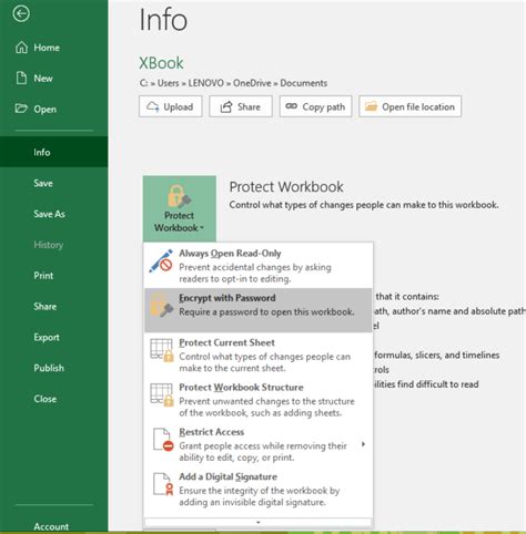 How To Password Protect An Excel File Excelchat